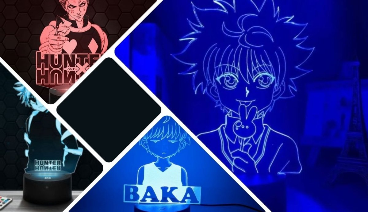 Transform Your Space with Anime and Manga 3D Character LED Lamps ...